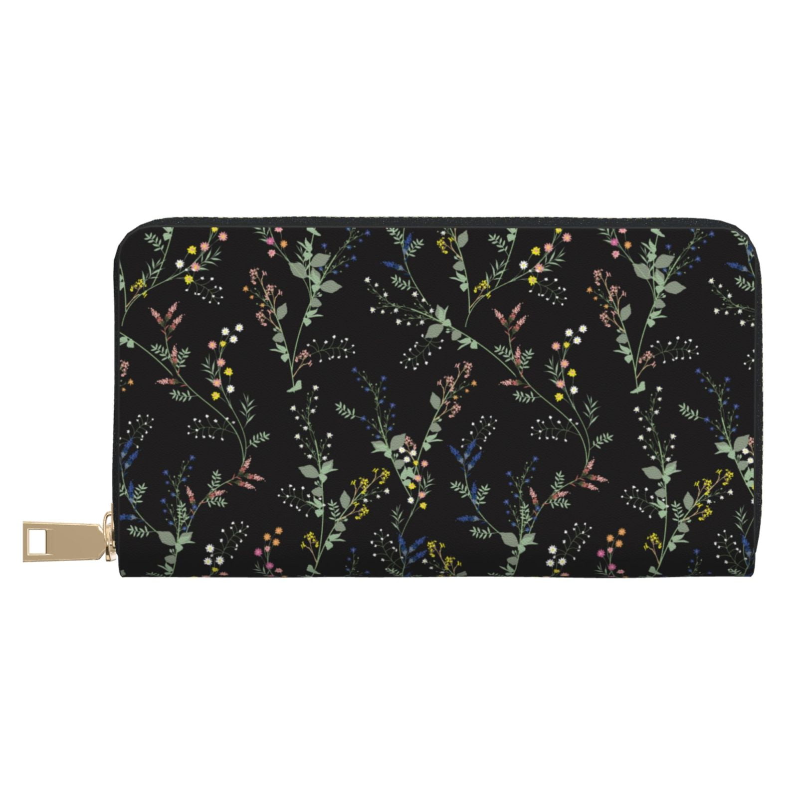 Wallets for Men With Money Clip, tree vine Mens Wallet With Credit Card ...