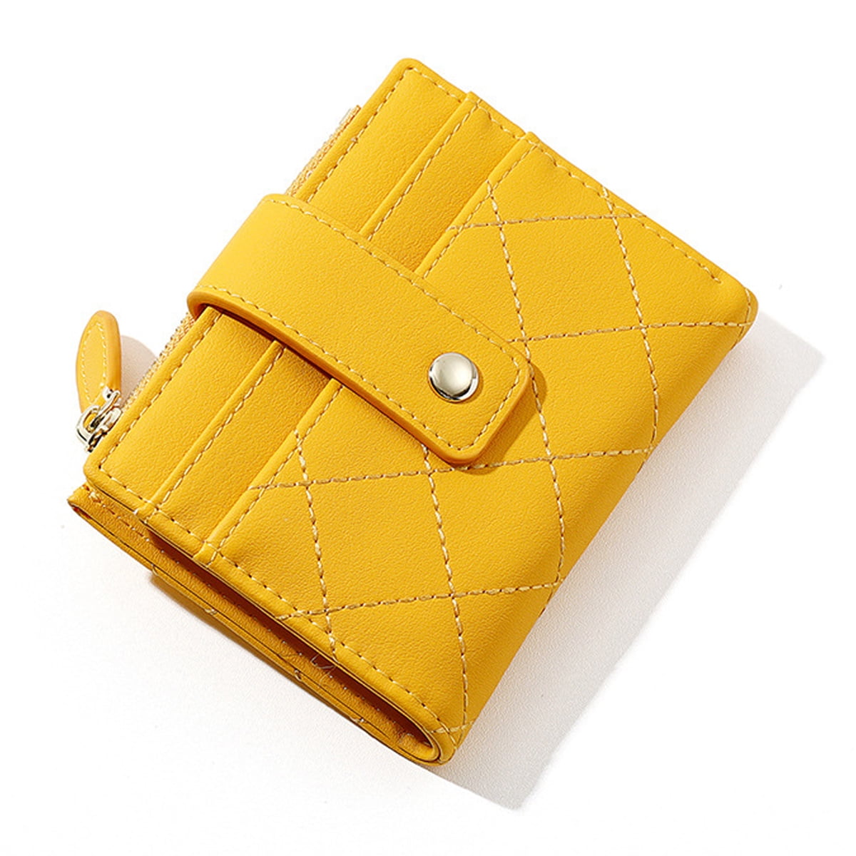 Wallets for Women Fashion Purses Solid Cute Small Wallet PU Girl Purse ...