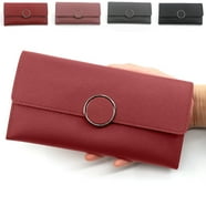 DEFNES Men Genuine Leather RFID Anti-scanning Anti-Theft Zipper Wallet ...