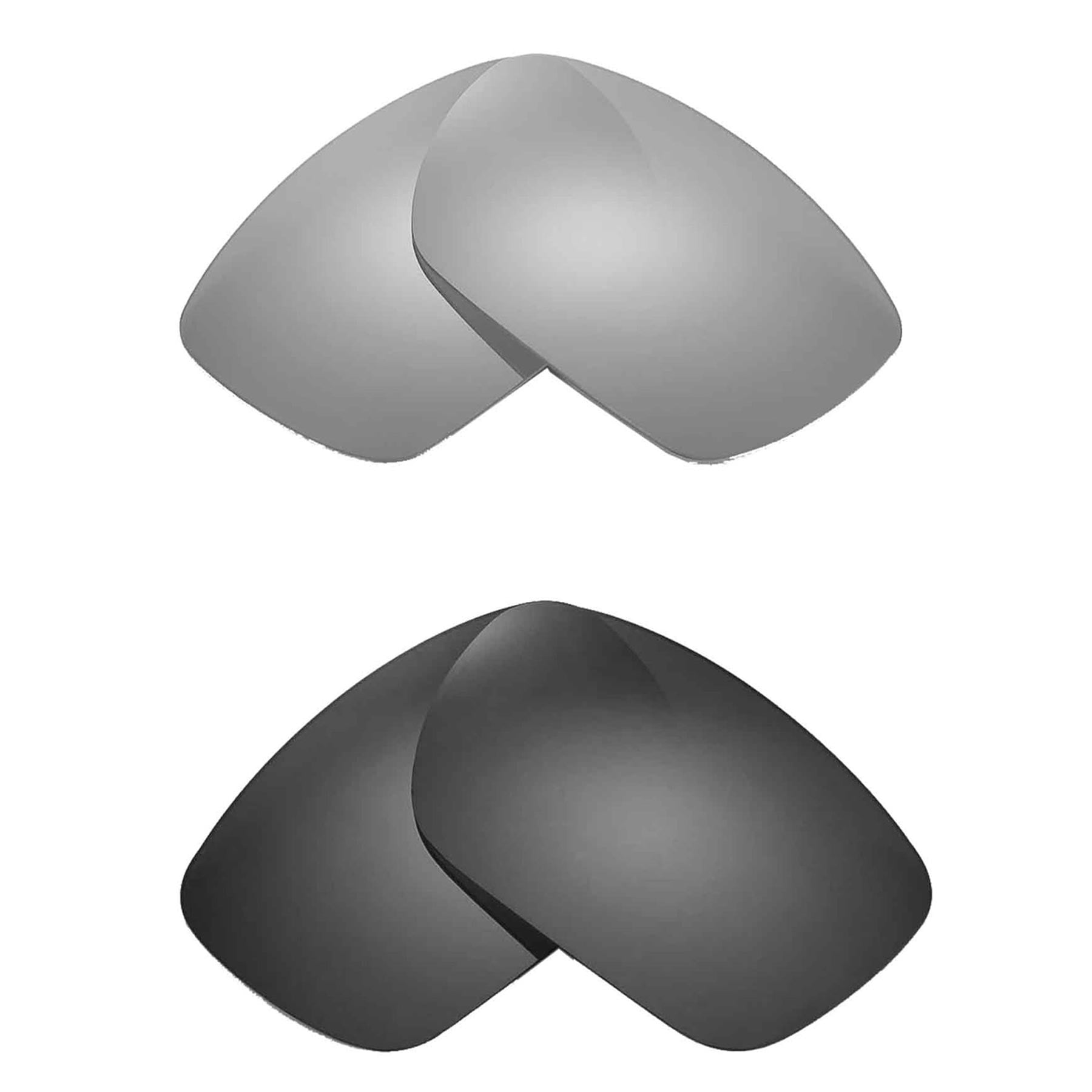 Walleva 2 Paris Polarized Replacement Lenses For Oakley Tinfoil ...