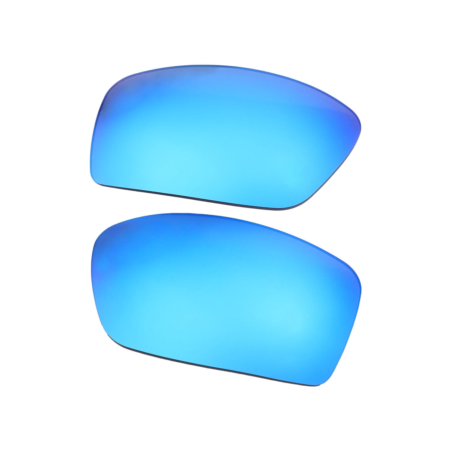 Walleva Ice Blue Mr.Shield Polarized Replacement Lenses for Oakley ...