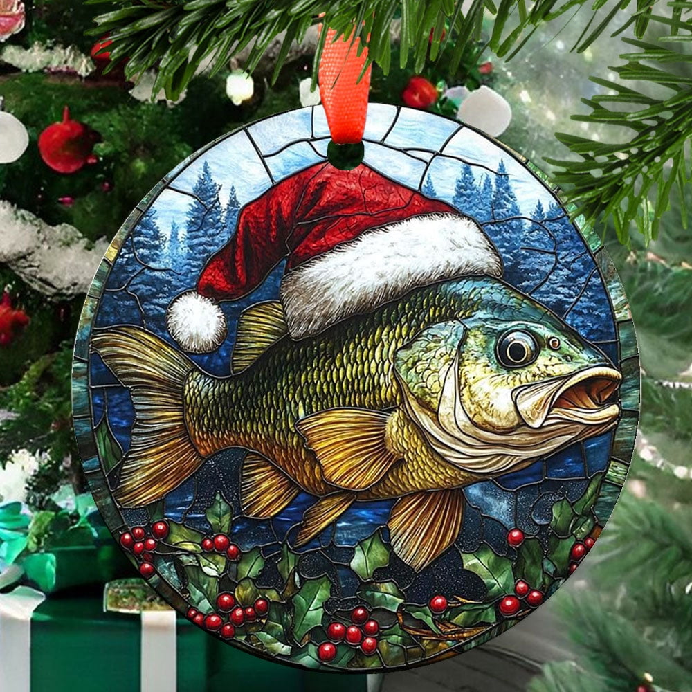 Walleye Fish 12 Ceramic/Acrylic Christmas Ornament, Gentle Mom Thank ...