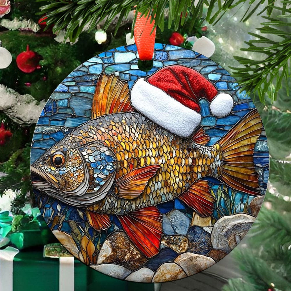 Walleye Fish 13 Ceramic/Acrylic Christmas Ornament, Sweet Love ...