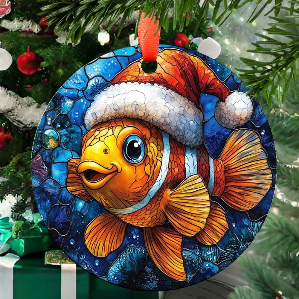 Walleye Fish 161 Ceramic/Acrylic Christmas Ornament, Sweet Love ...