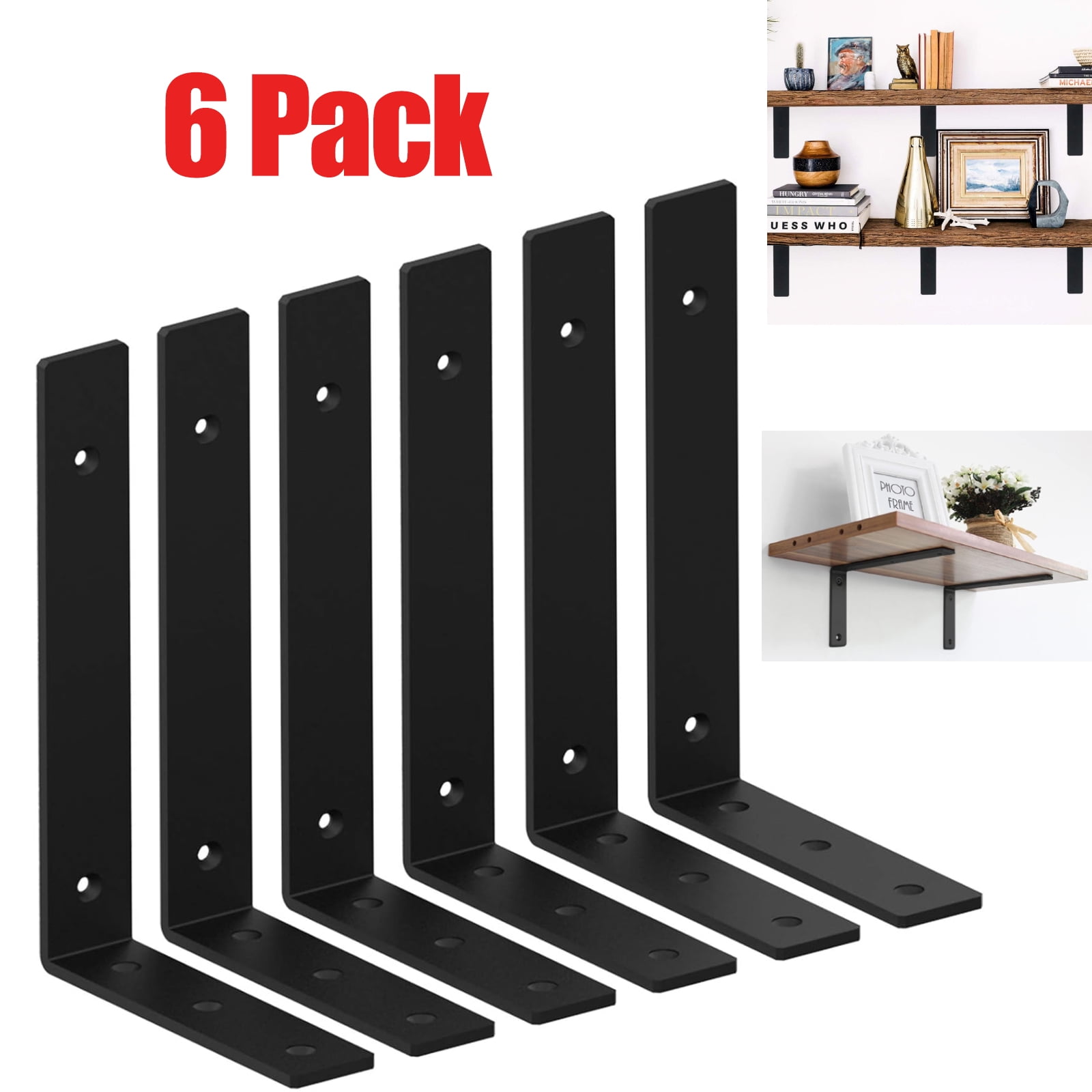 Corner Floating Shelves 20 Pack Shelf Brackets 4 X 3 Inch, Heavy Duty ...