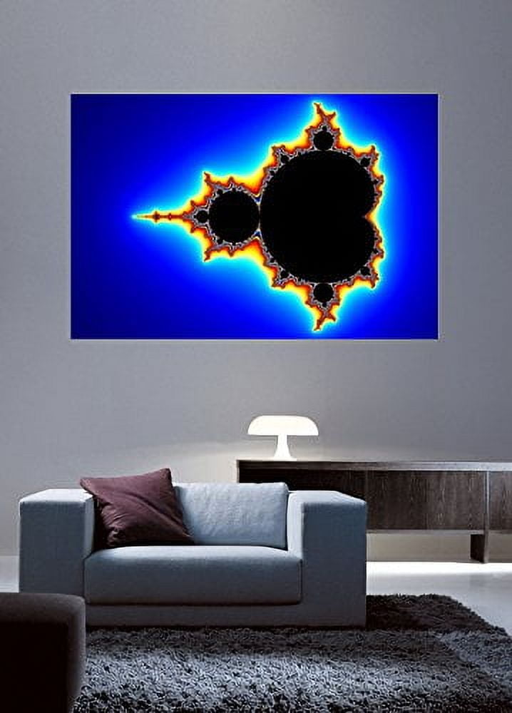 Wallhogs Backlund Mandelbrot III Glossy Poster 48"x72" - Walmart.com