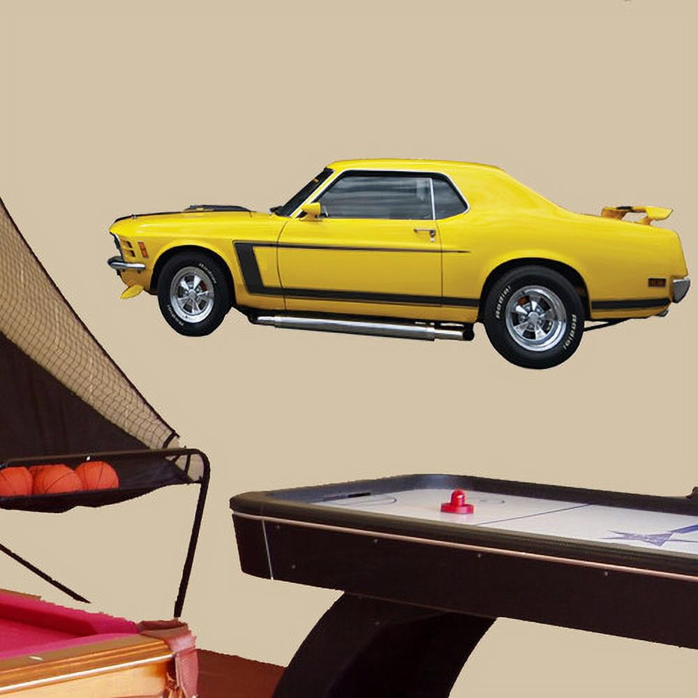 Wallhogs Mustang Coupe Cutout Wall Decal - Walmart.com