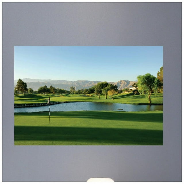 Wallhogs Palm Springs Golf Course Wall Mural - Walmart Business Supplies