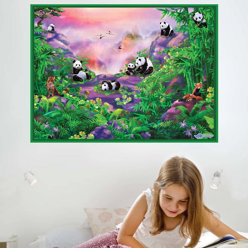 Wallhogs Panda Paradise Glossy Poster - Walmart.com