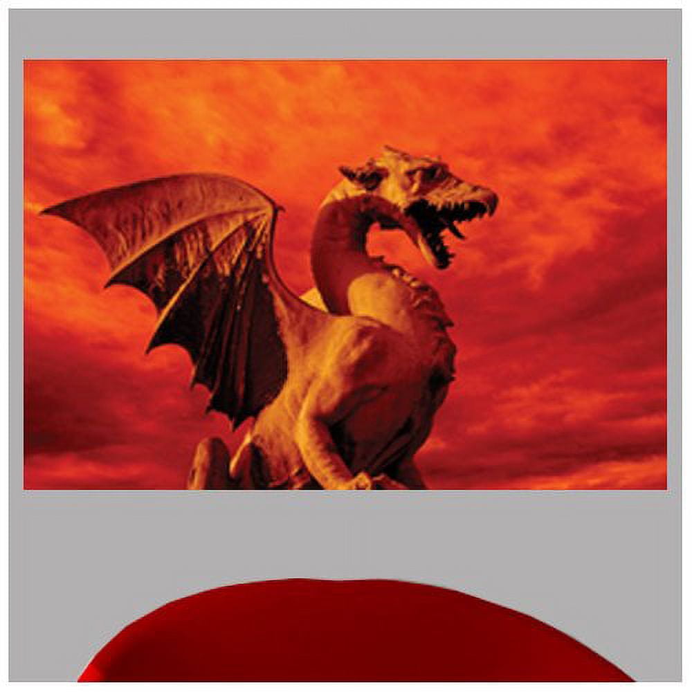 Wallhogs Red Dragon Glossy Wall Mural - Walmart.com