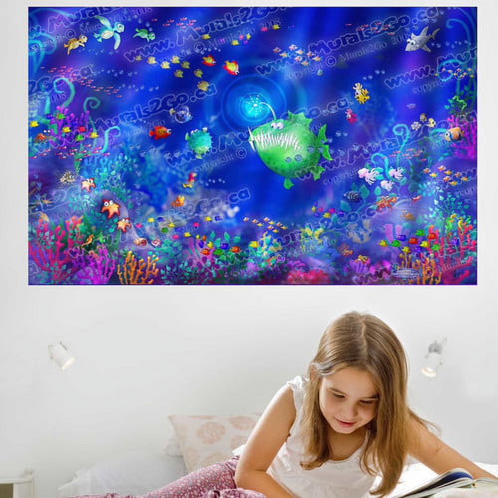 Wallhogs Sea Life Glossy Poster - Walmart.com