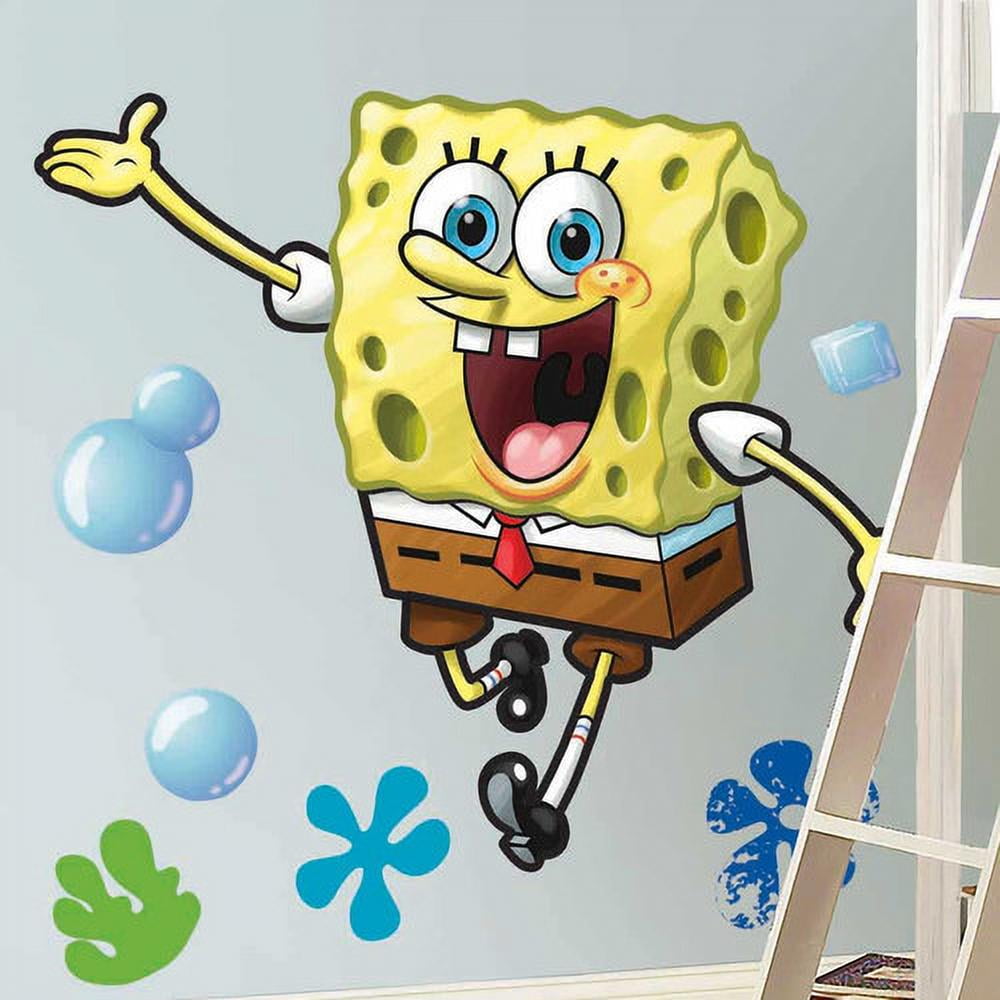 Wallhogs SpongeBob Squarepants Cutout Wall Decal - Walmart.com