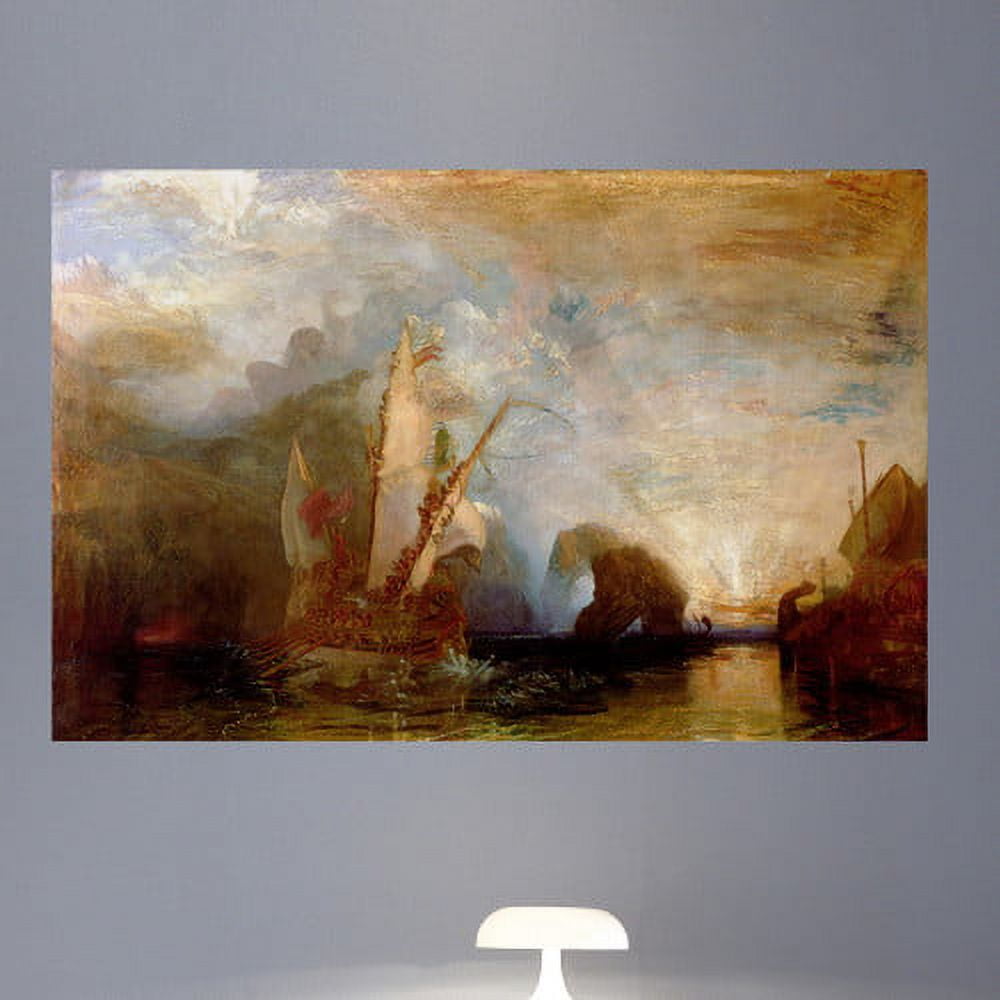 Wallhogs Turner Ulysses Deriding Polyphemus (1829) Wall Mural - Walmart.com