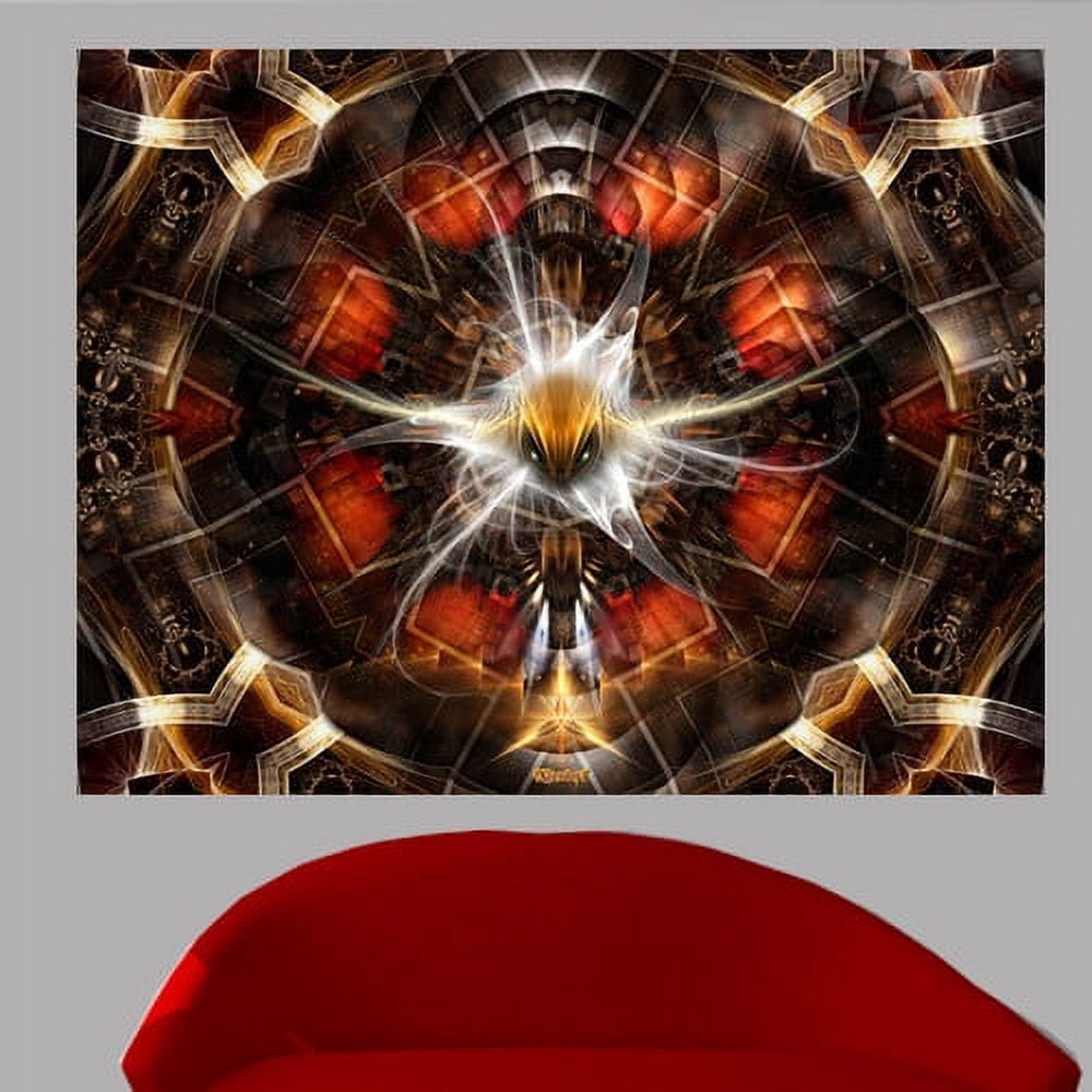 Wallhogs Xzendor7 Flight of Fire Wall Mural - Walmart.com