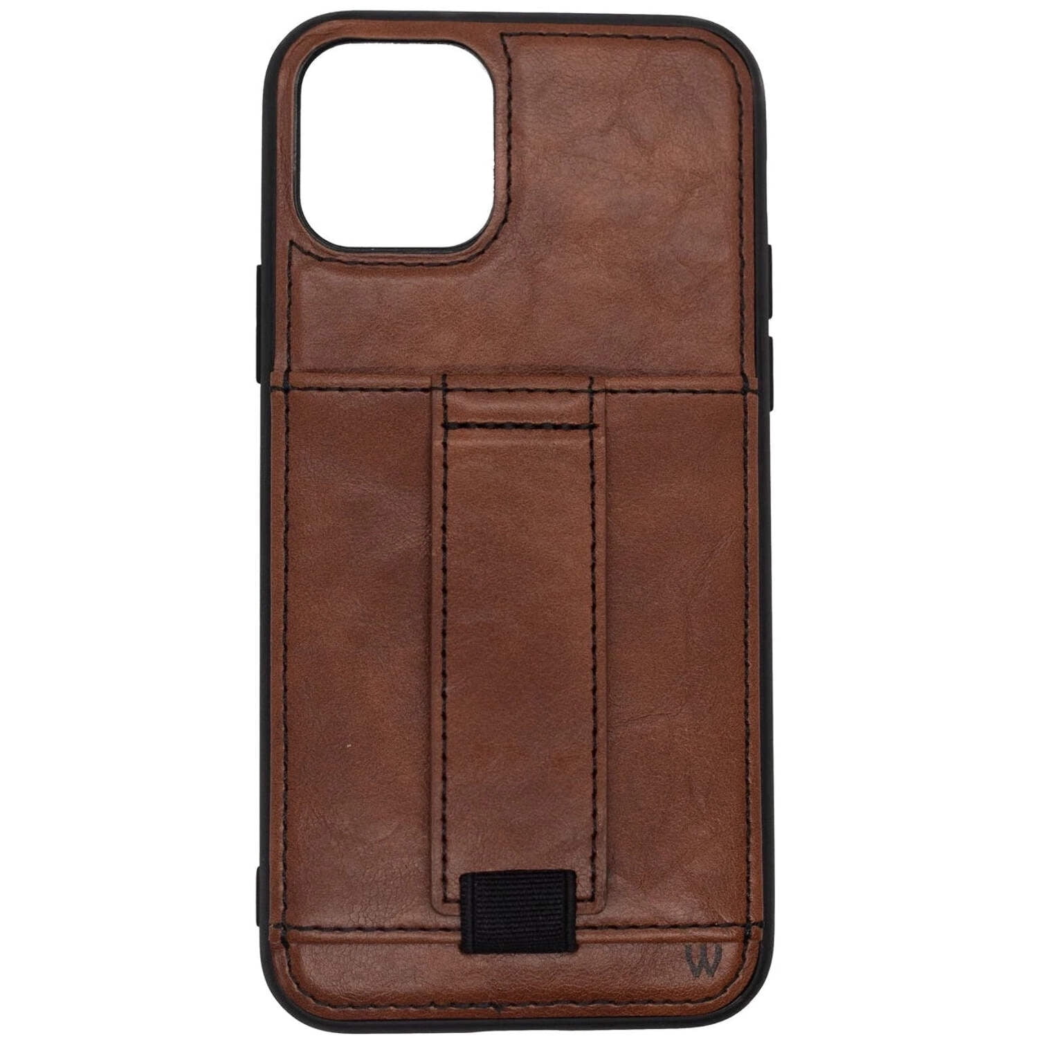 Walli Cases Cognac Phone Case for iPhone 11 Pro with Wallet, Kickstand ...