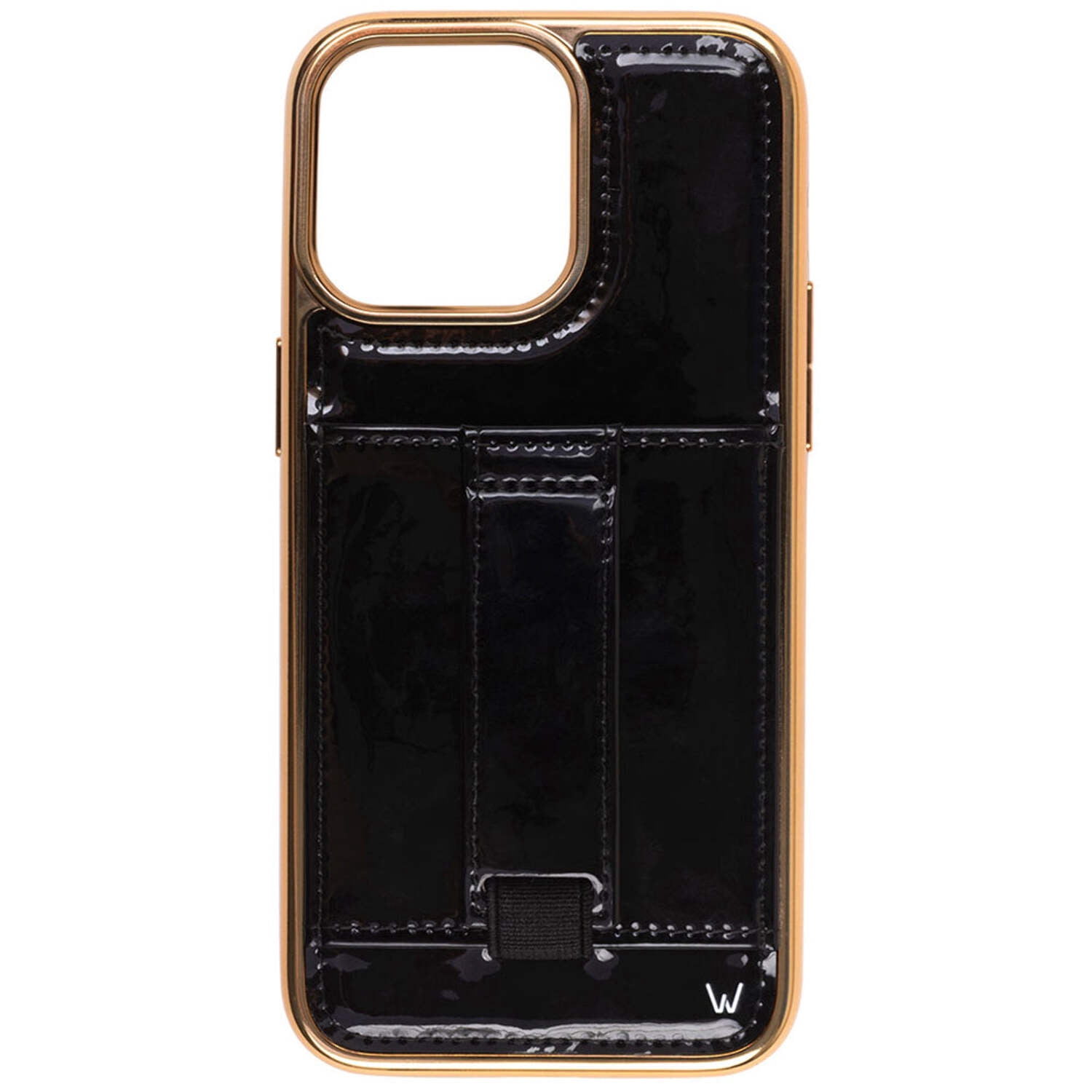 Walli Cases Gilded Onyx Phone Case for iPhone 13 with Wallet, Kickstand ...