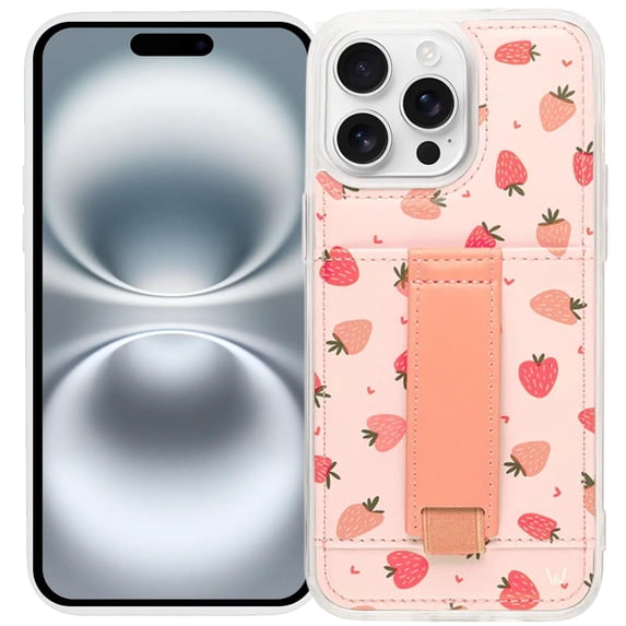 Walli Cases for iPhone 16 Pro Max Case Aesthetic Wallet Phone Case Card ...
