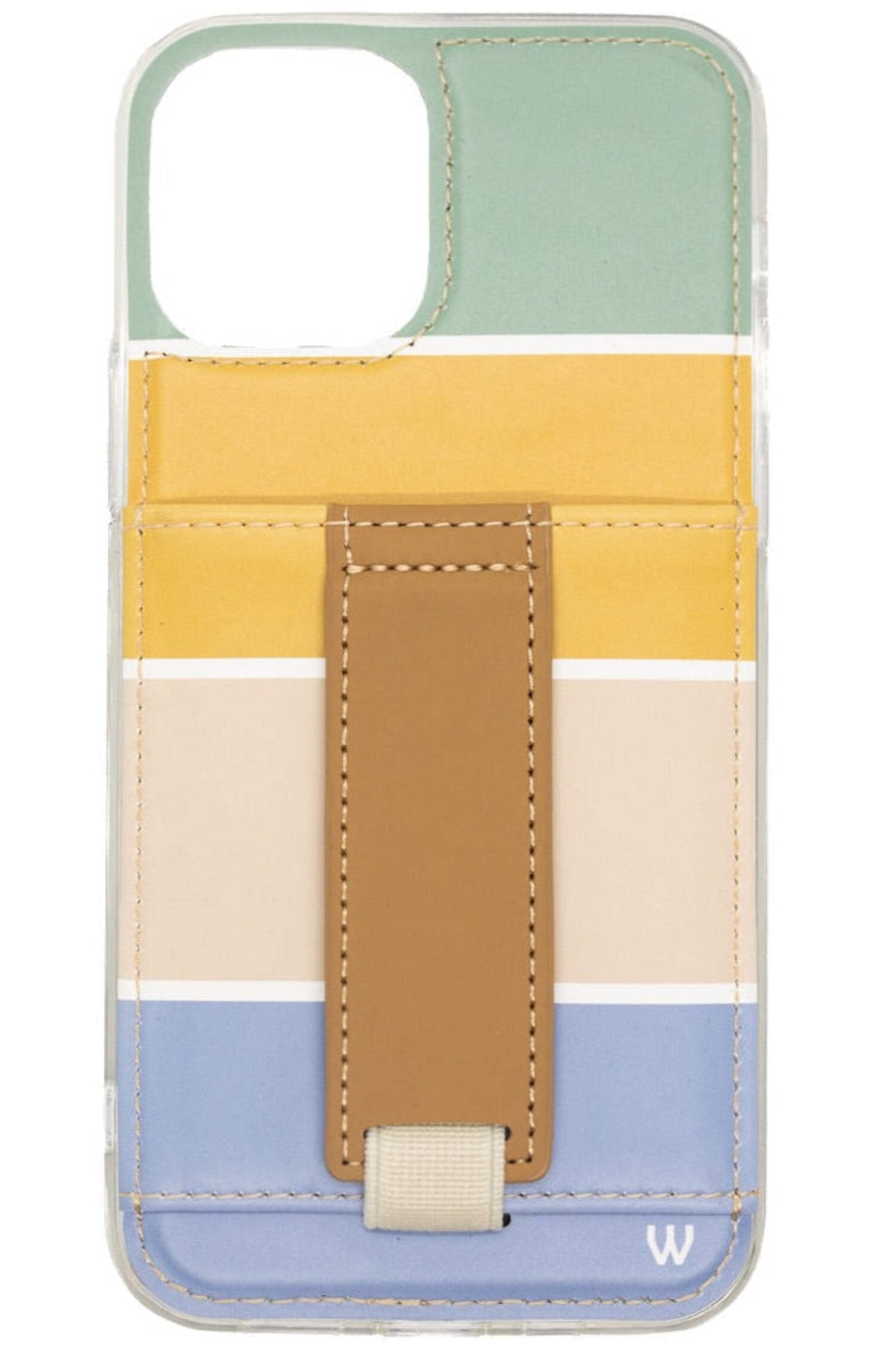Walli Cases Neutral Stripe Phone Case for iPhone 11 Pro with Wallet ...