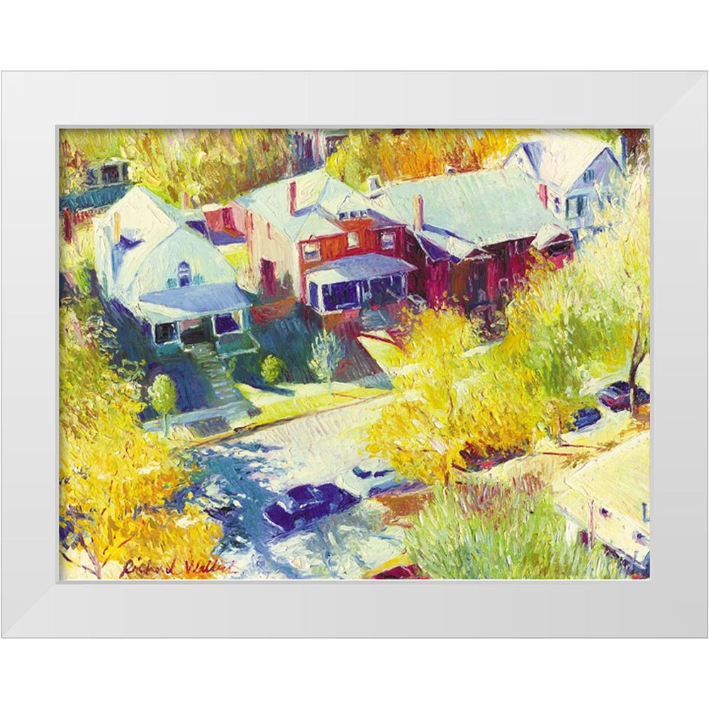 Wallich, Richard 14x12 White Modern Wood Framed Museum Art Print Titled ...
