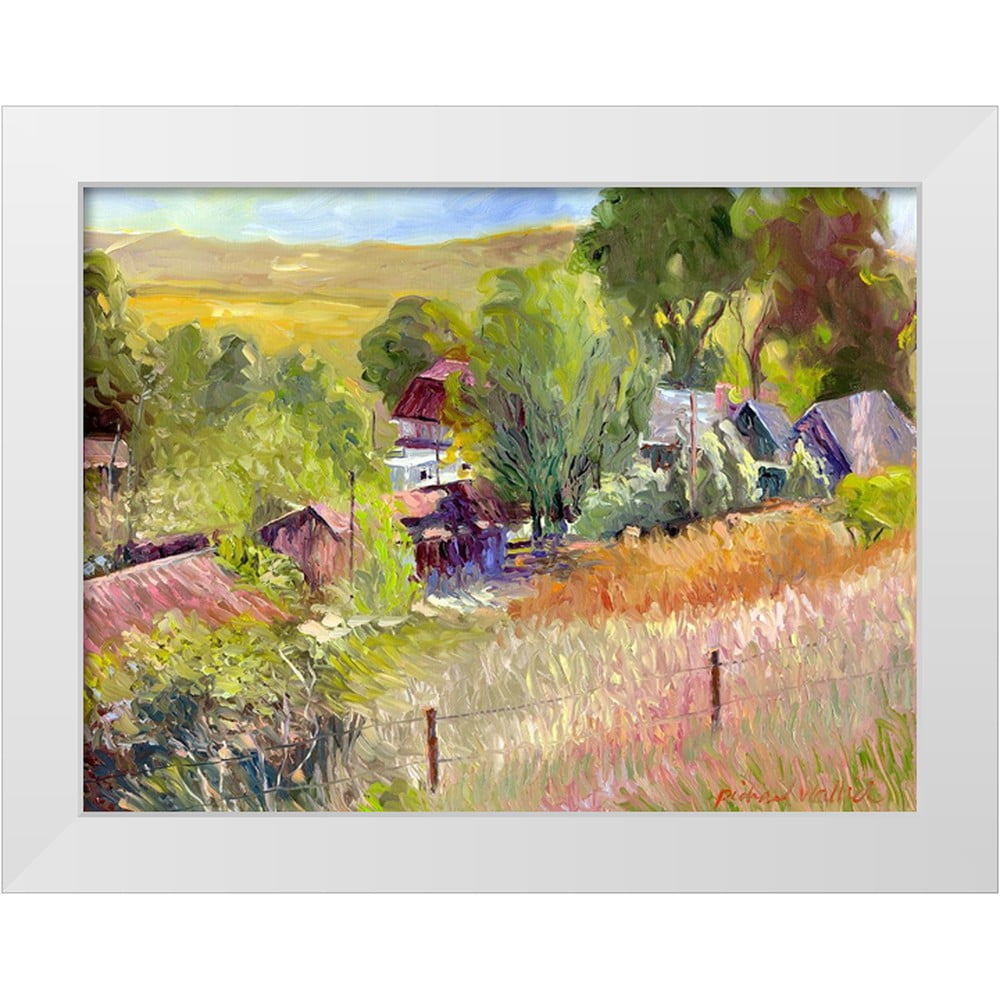 Wallich, Richard 24x19 White Modern Wood Framed Museum Art Print Titled ...