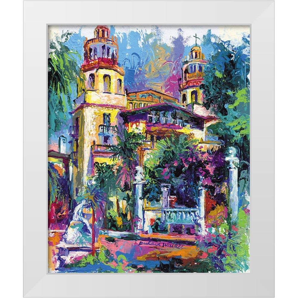 Wallich, Richard 26x31 White Modern Wood Framed Museum Art Print Titled ...