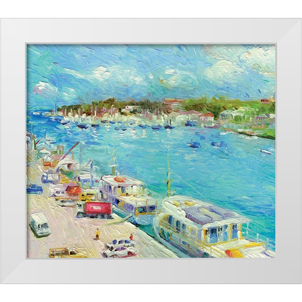 Wallich, Richard 30x26 White Modern Wood Framed Museum Art Print Titled ...