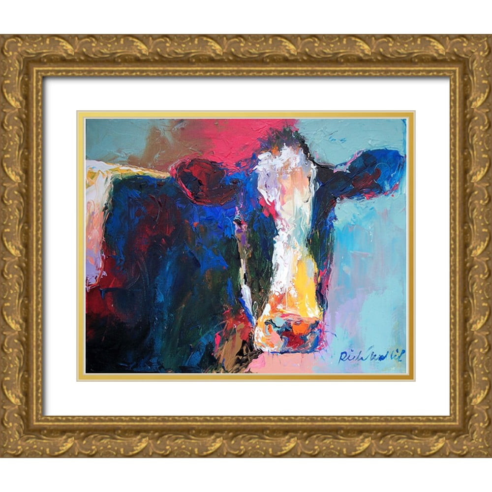 Wallich, Richard 32x26 Gold Ornate Wood Framed with Double Matting ...