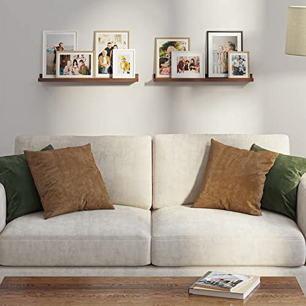 Wallniture Denver 24" Floating Shelves for Wall Collage, Picture Ledge ...