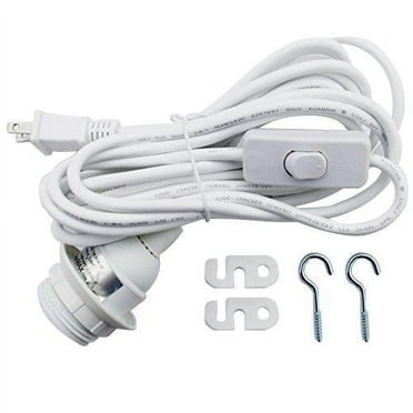 Simple Deluxe 2-Pack 15' Extension Plastic Hanging Lantern Pendant ...