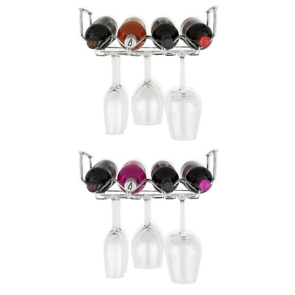 Under Cabinet Wine Glass Racks