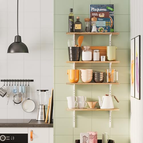Wallniture Turin 24" x 6" Floating Shelves for Wall Storage, Living ...