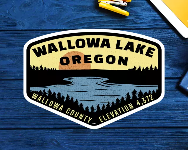 Wallowa Lake Oregon Sticker Decal Sticker Indoor Outdoor Phone Decal ...