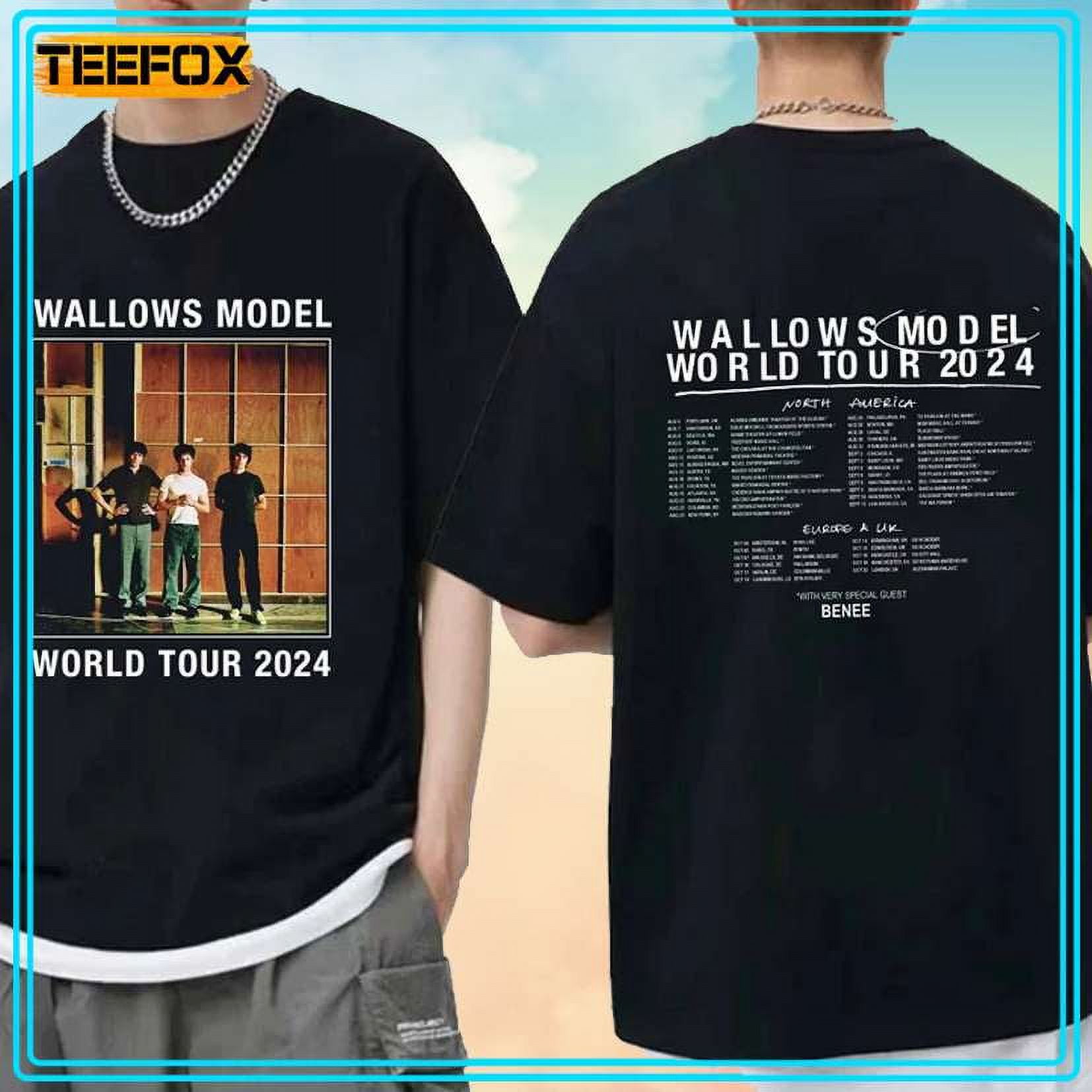 Wallows Model World Tour 2024 Concert T-Shirt - Walmart.com