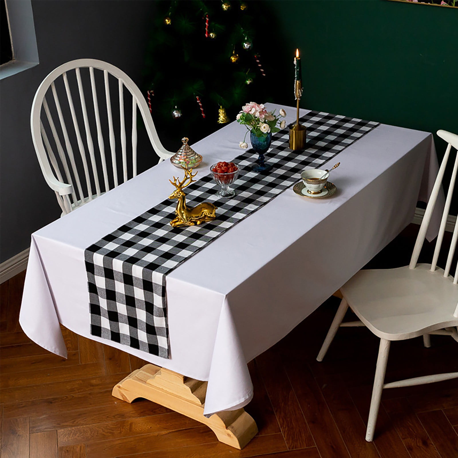 Wallpaper*1 Clearance! Plaid Tablecloth Restaurant Western Restaurant ...