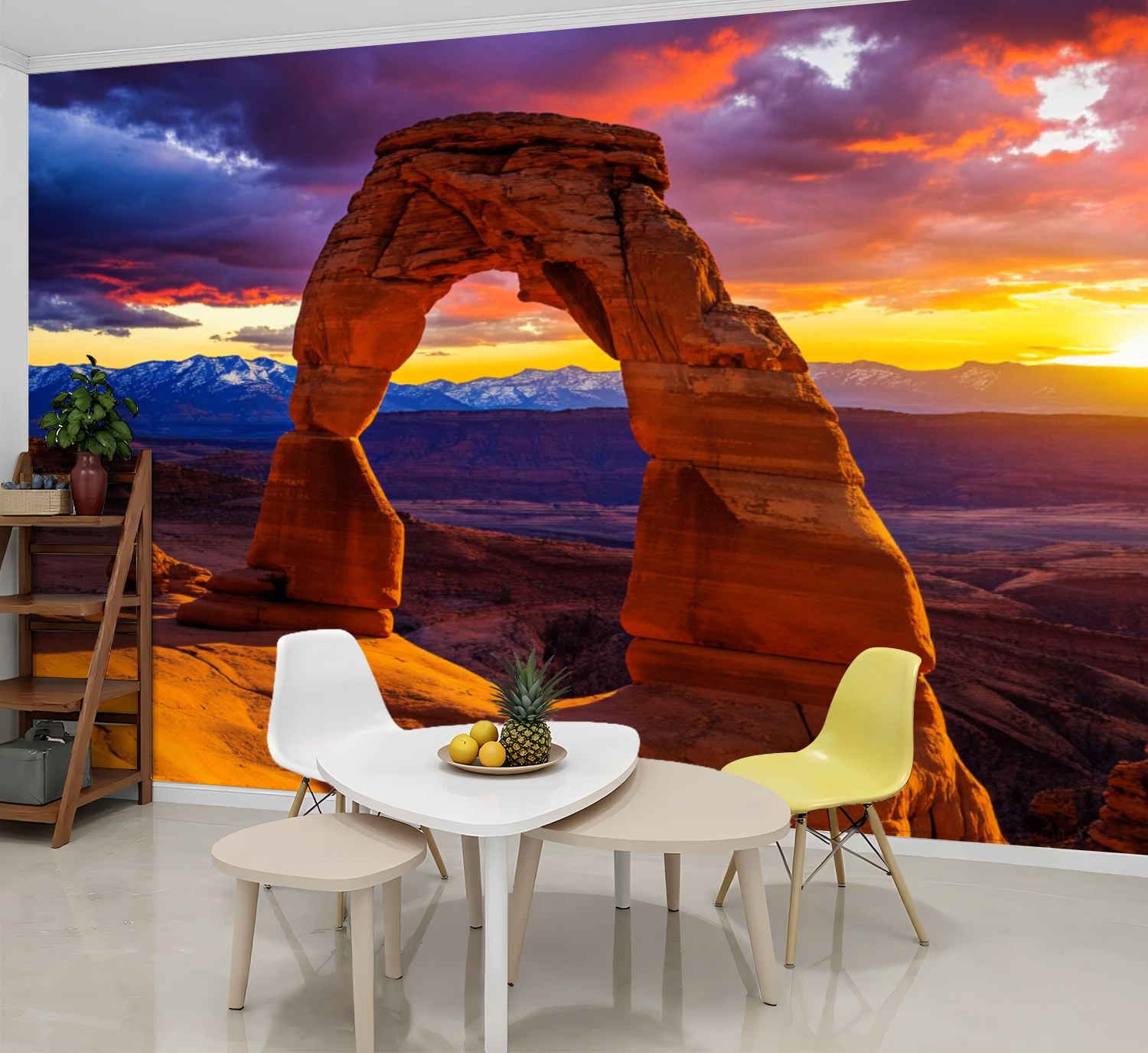 Wallpaper Arches National Park Peel and Stick Wall Murals 69"H x 96"W ...