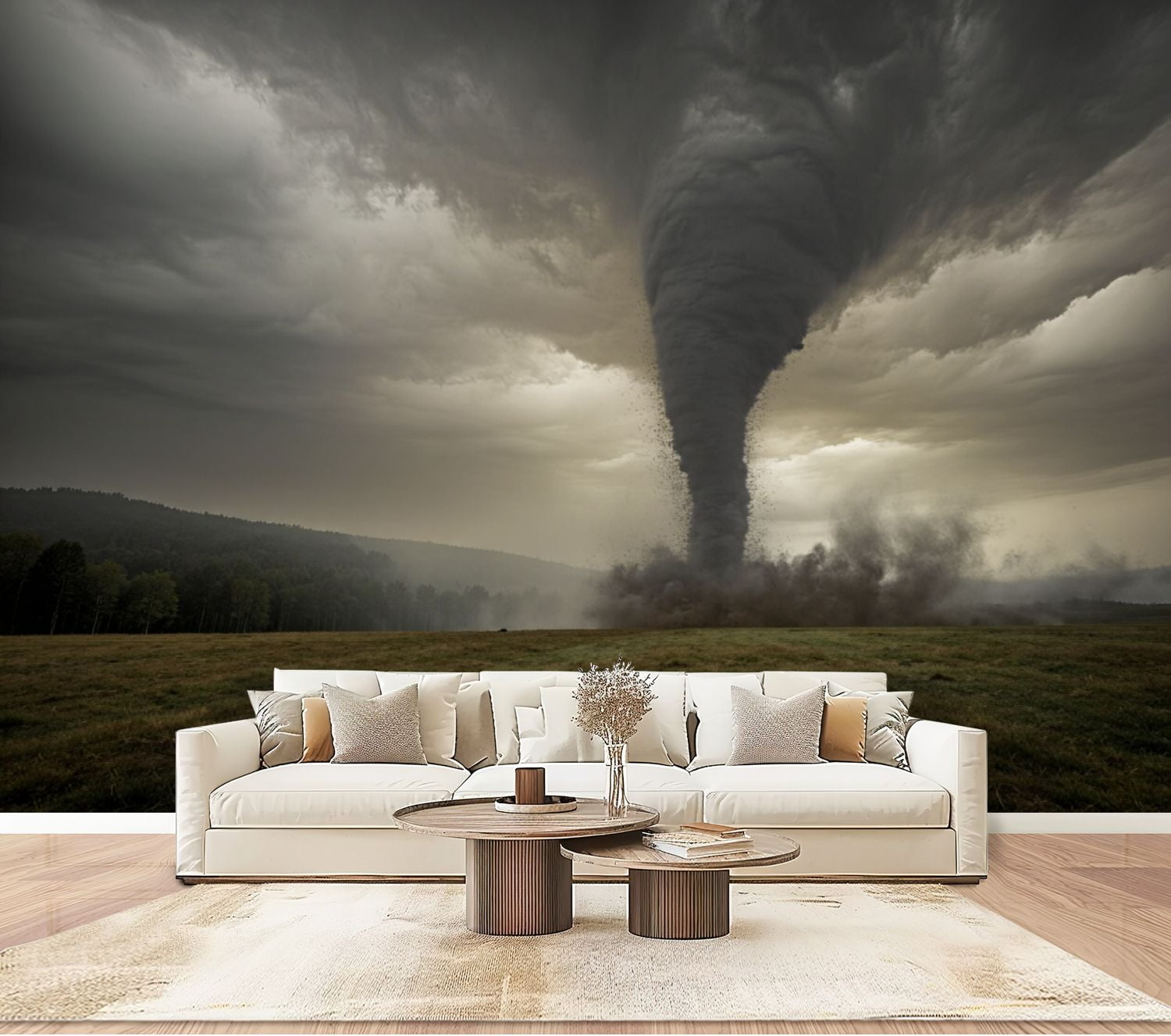 Wallpaper Hurricane Cyclone Natural Disaster approaching Peel and Stick ...
