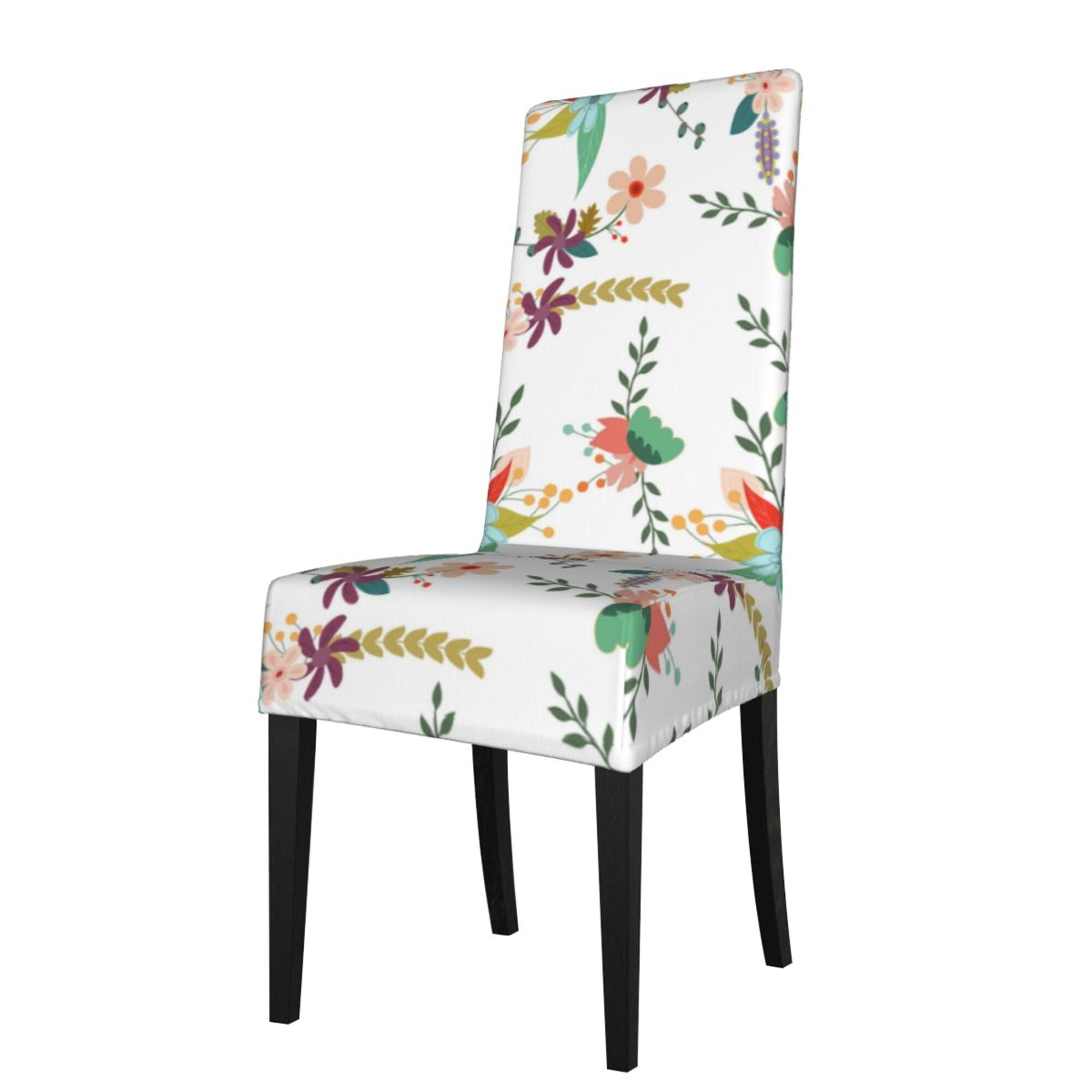 Wallpaper Pattern Dining Chair Slipcovers Chair Protectors Seat Covers ...
