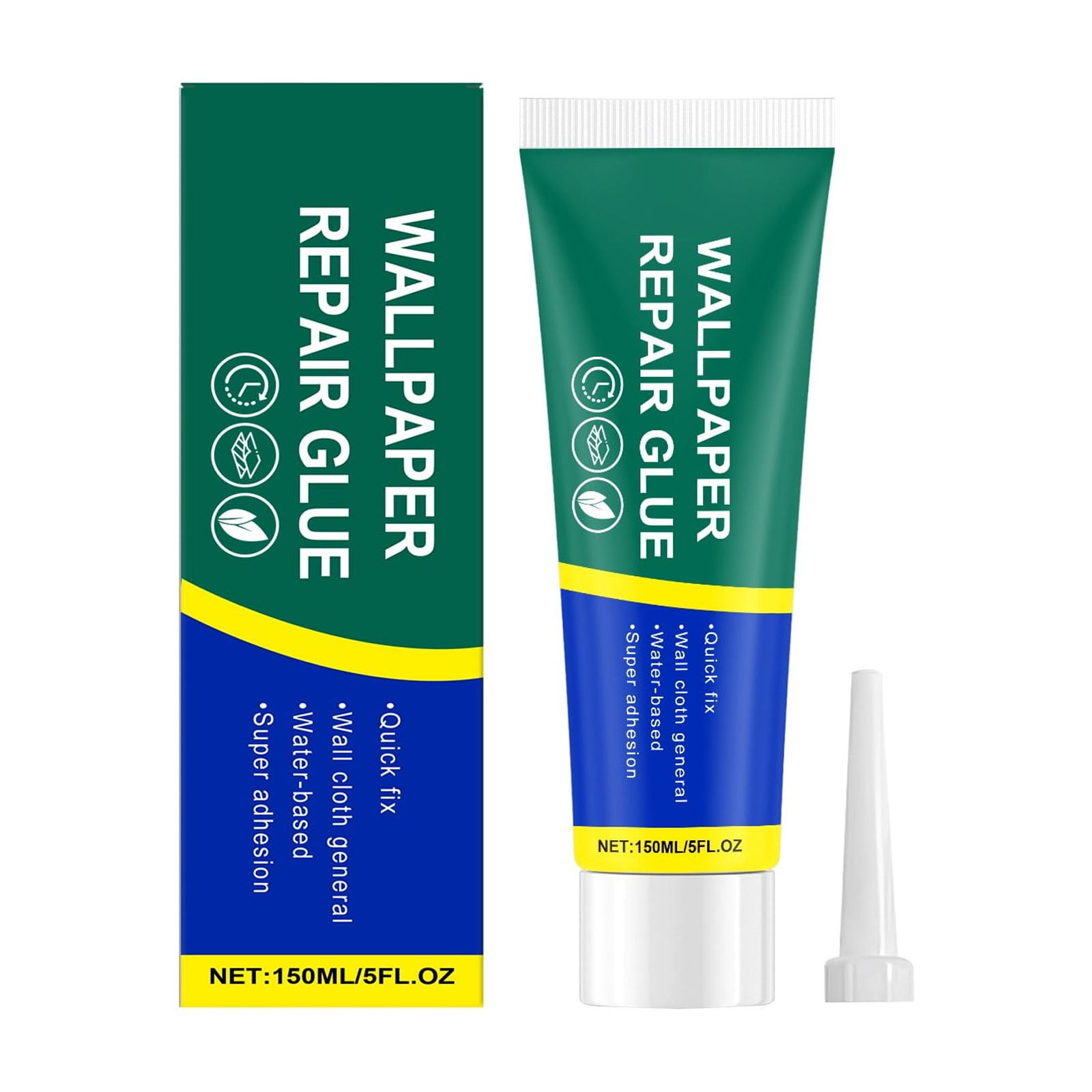 Wallpaper Repair Glue Quick Fix Adhesive for Wall Damage, Super Strong ...