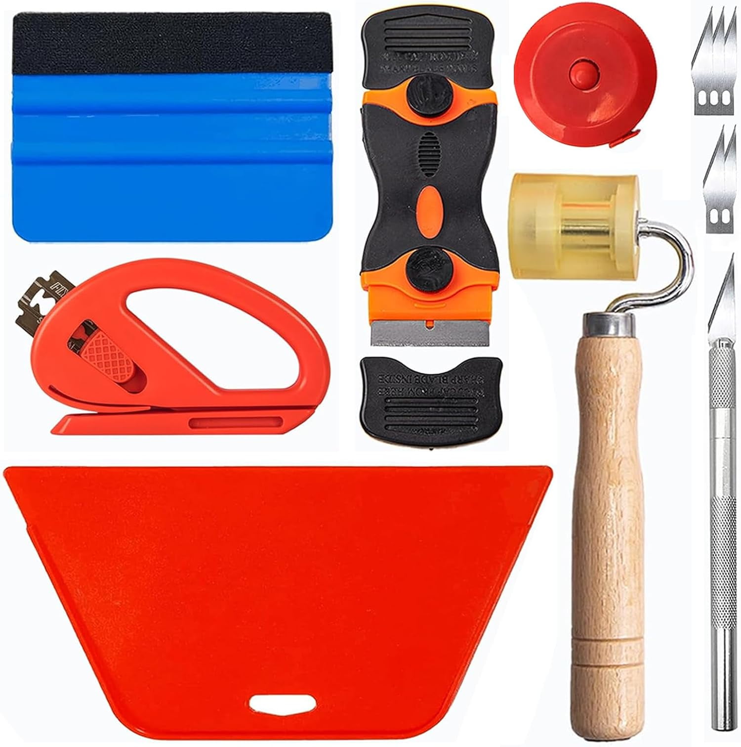 Wallpaper Smoothing Tool Kits, Multi-Function Smoothing Tool Set for ...