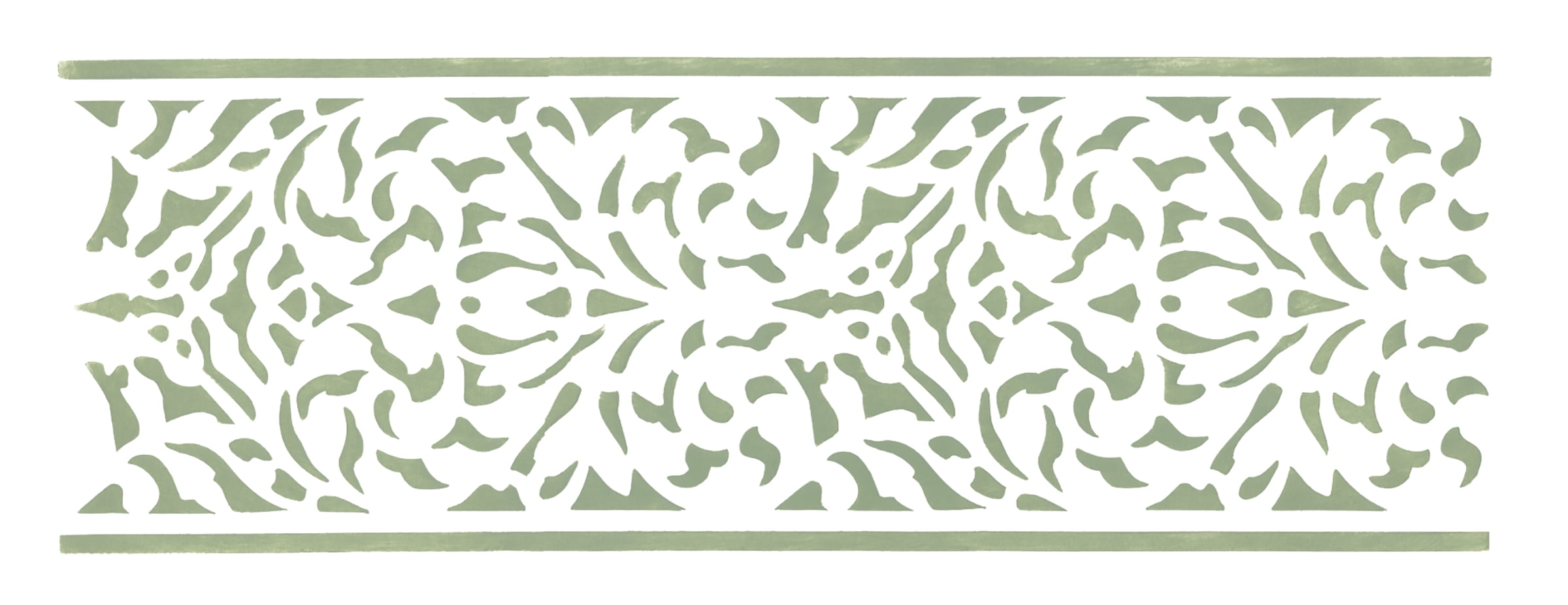 Wallpaper Stripe Wall Stencil | Home Decor Stencils for Painting on ...