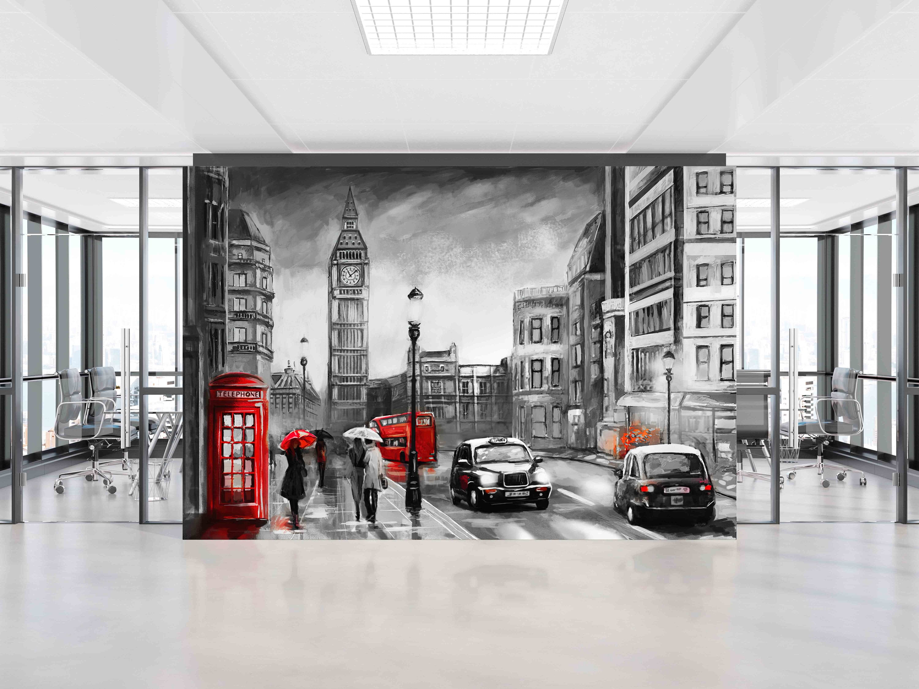 Wallpaper Wall Art, 3d Wallpaper, Bright Wallpaper, Big Ben Wall Poster ...