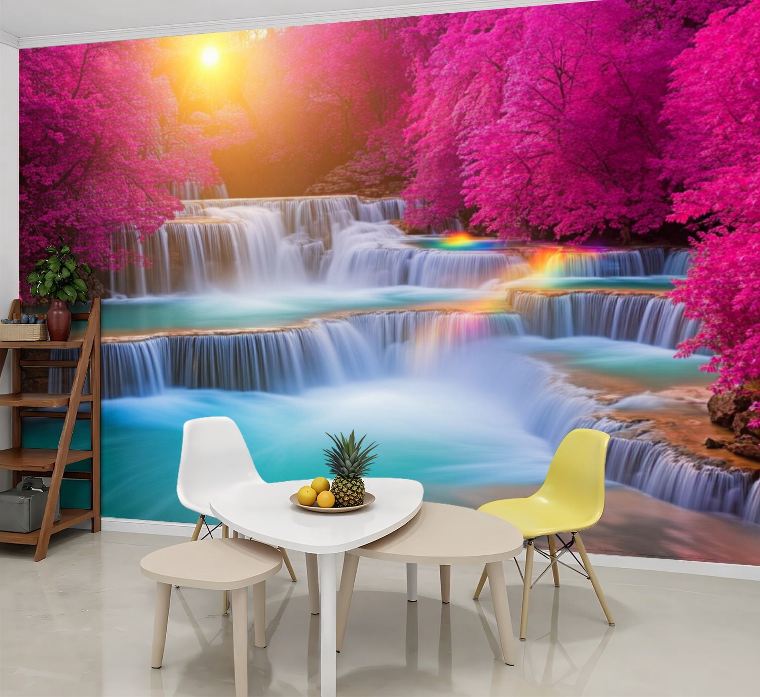 Wallpaper Waterfall Nature Scenery Waterfalls Flowing Water Peel and ...