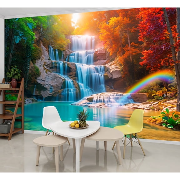 Wallpaper Golf Course Bridge Water Reflection Trees Greenery Realism ...