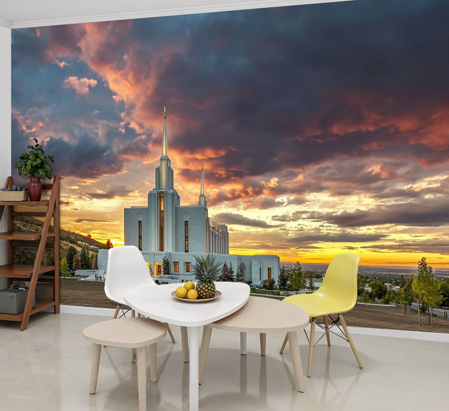 Wallpaper rexburg idaho temple harvest sunset sacred places pictures ...