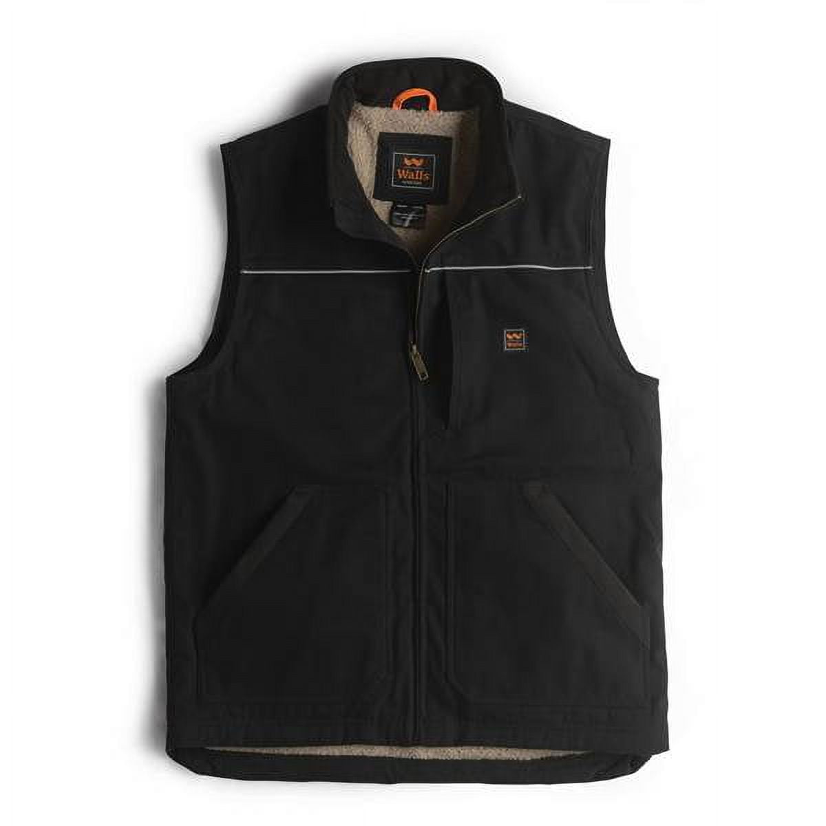 Walls Men's Coleman Sherpa-Lined DWR Duck Work Vest - Walmart.com