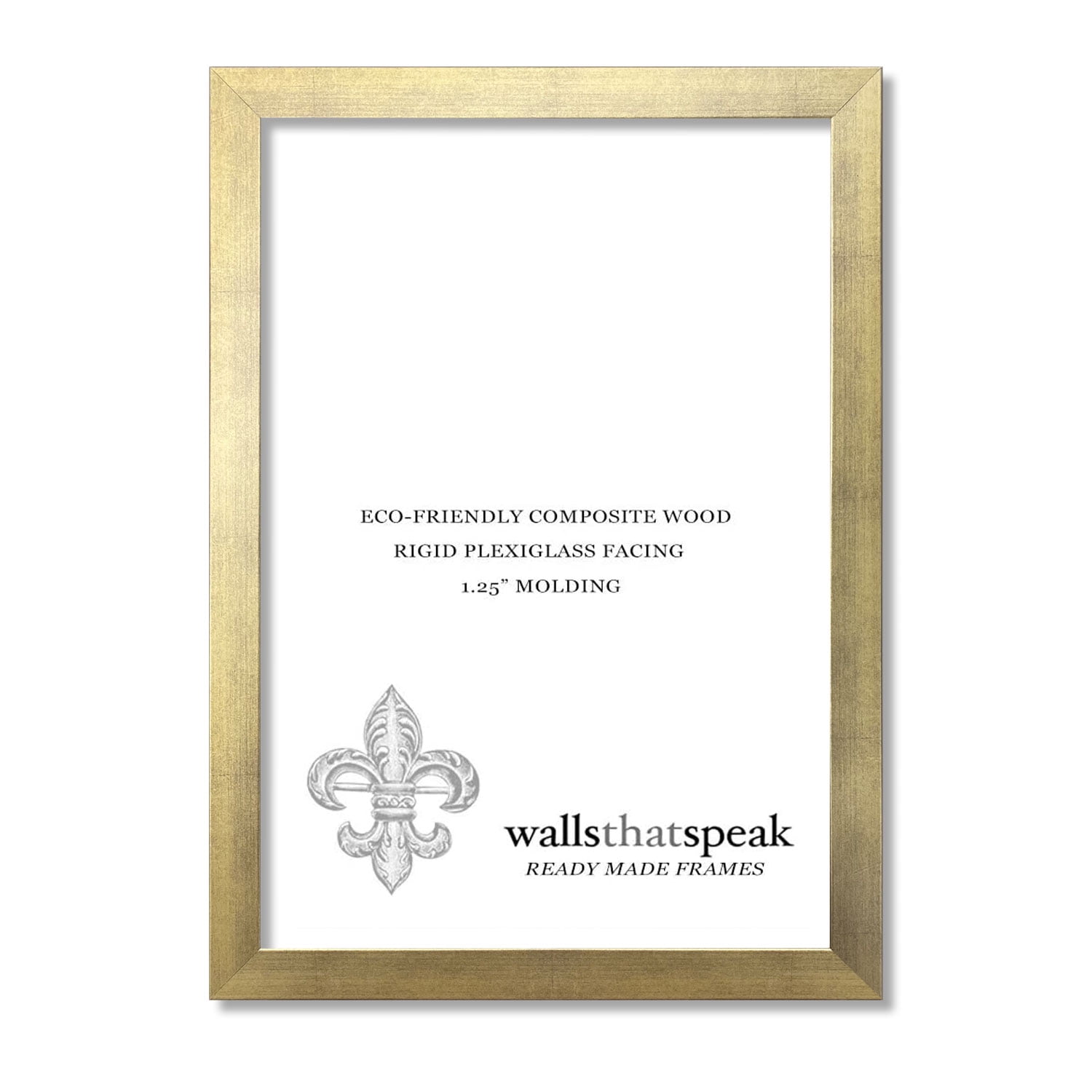 WallsThatSpeak 20x30 Gold Picture Frame for Puzzles Posters Photos or ...