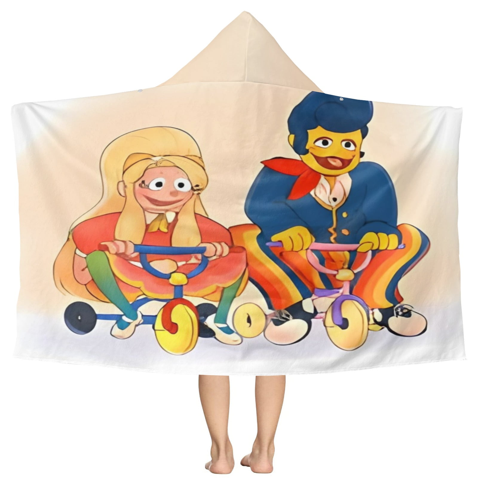 Wally Darling Pattern Beach Poncho - Microfiber - Towel - Kids ...