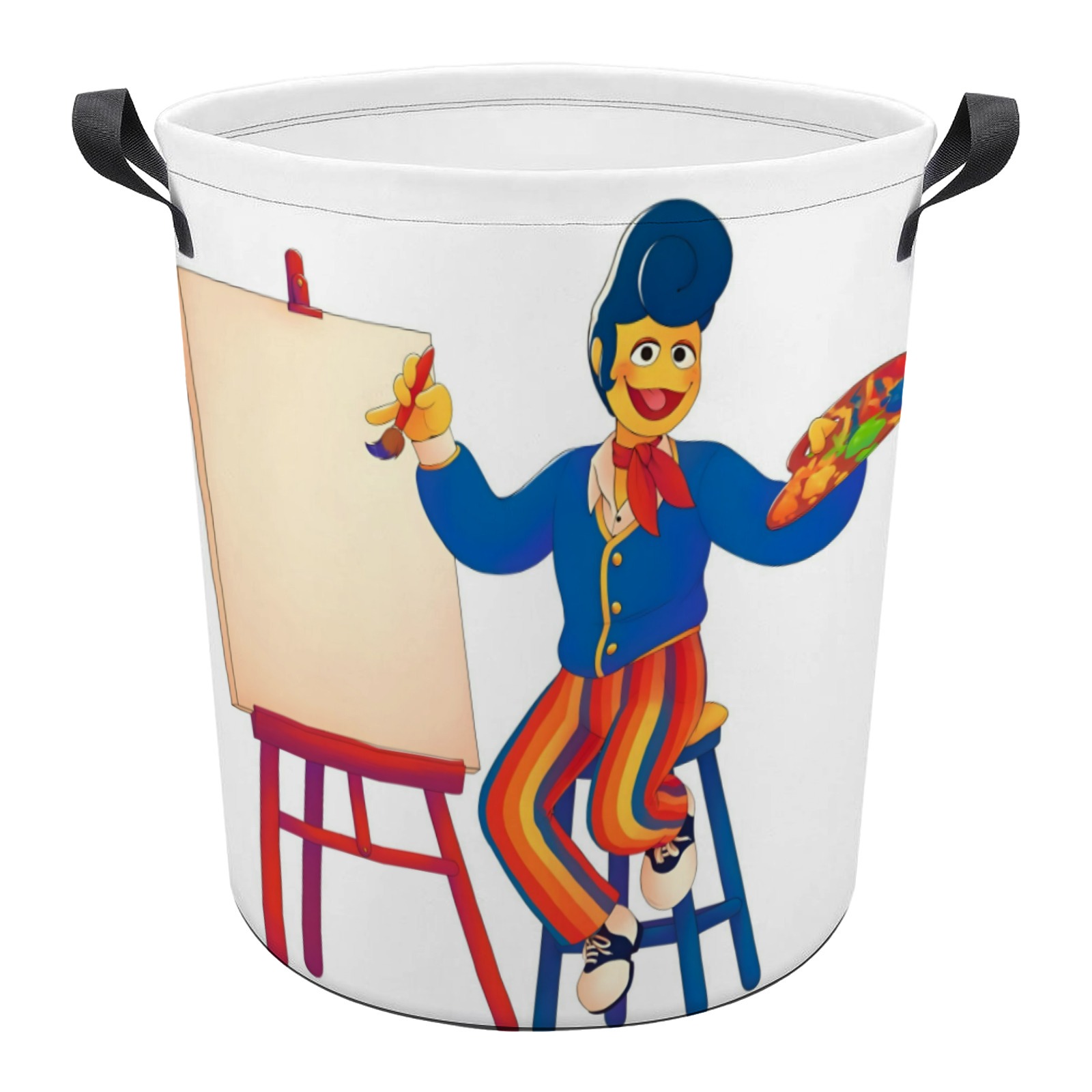 Wally Darling Pattern Dirty Clothes Basket 13in x 17in Waterproof And ...