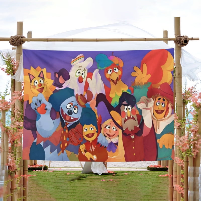 Wally darling pattern wall hanging 50*60 inches high-quality peach skin ...