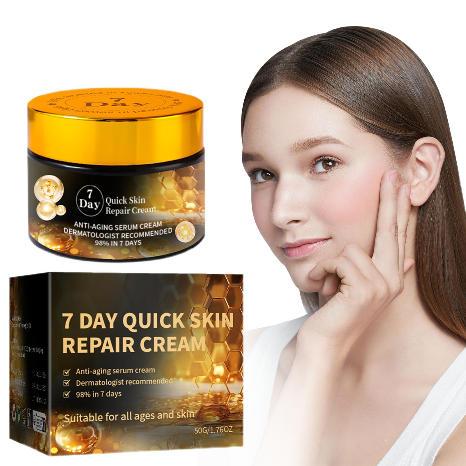 Walmart 2025 Clearance 7 Day Quick Skin Repair Skin Repair 7 Day Skin ...
